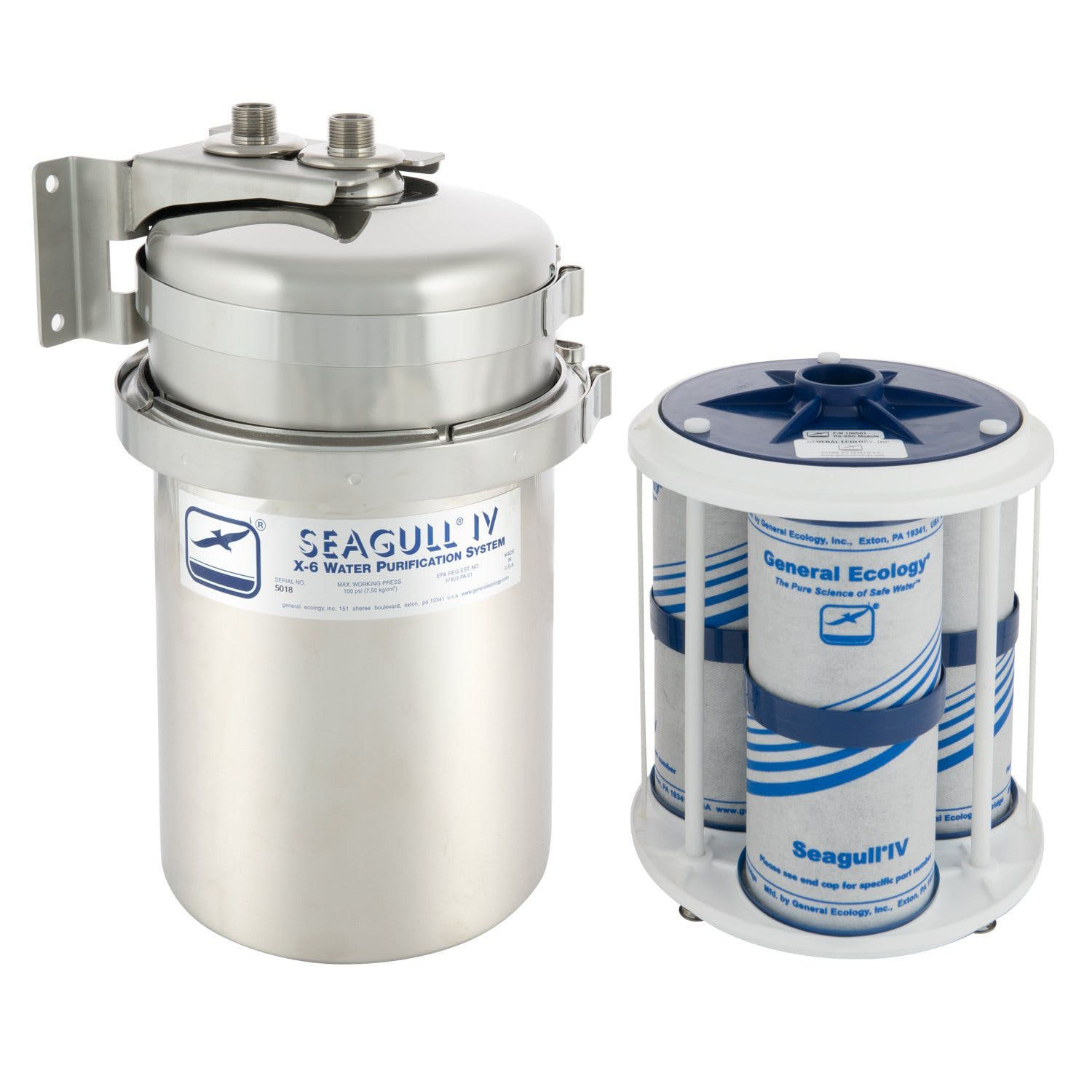 Seagull® IV X-6 Drinkwaterfilter Marine - Seagull Filters